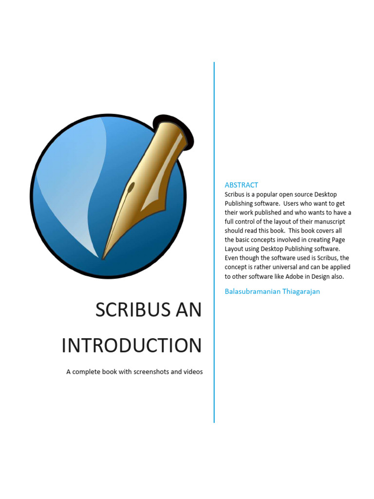Scribus An Introduction | Download Free PDF | Page Layout | Computing