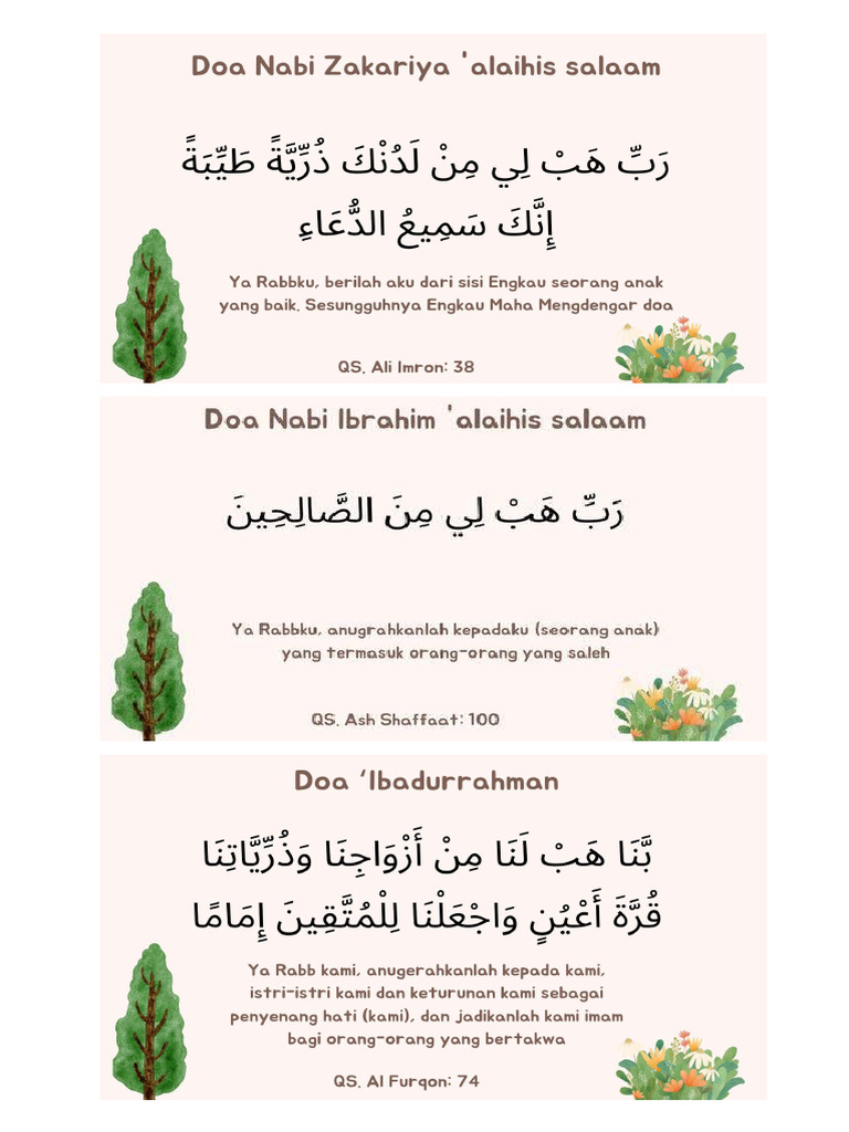 Doa Minta Keturunan Pdf