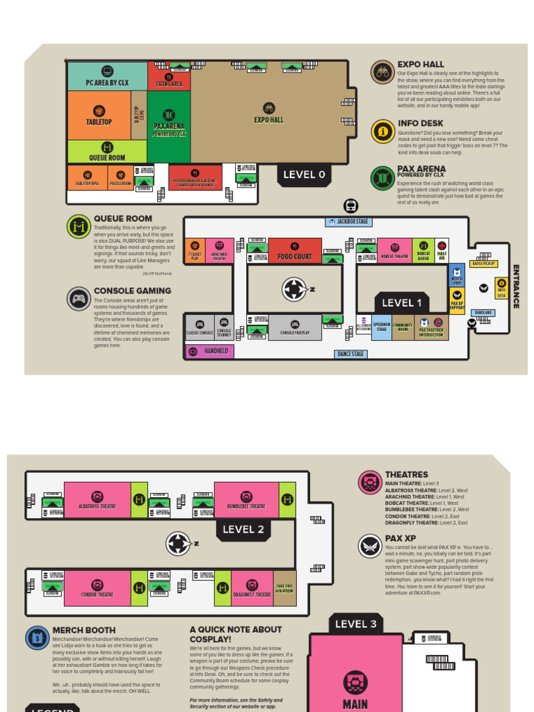 PAX East 2024 BCEC Map - Pdf.coredownload.103370280 | PDF | Video Game ...