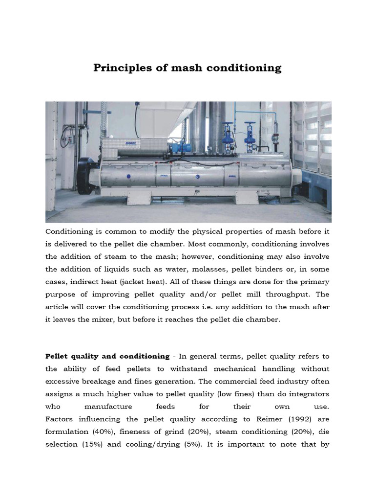 Principles of Mash Conditioning 1706535501 | PDF | Pressure | Steam