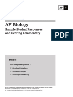 AP BIO Unit 3 Released FRQs | PDF