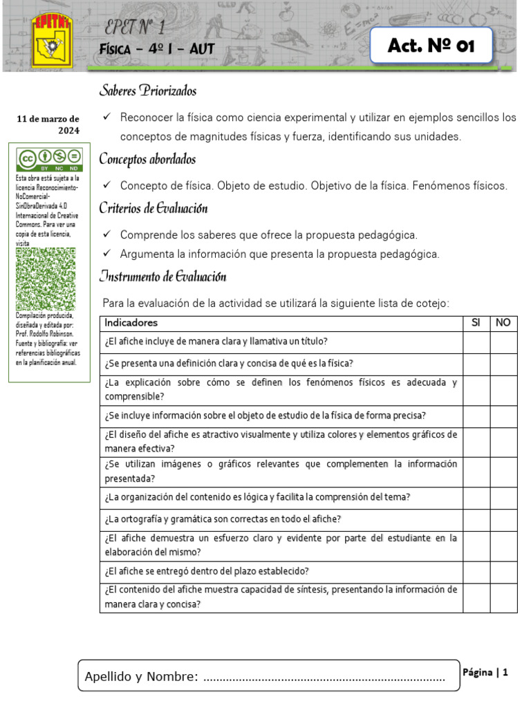 Actividad #01 - Introduccion A La Fisica | PDF | Física | Importar