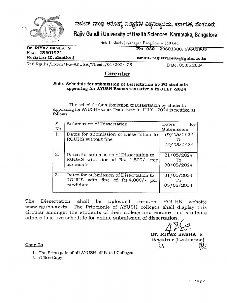 Dissertation Ayush | PDF