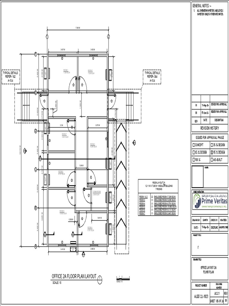 2a Trialer Shop Drawing 19-05-2024 | PDF | Concrete | Door