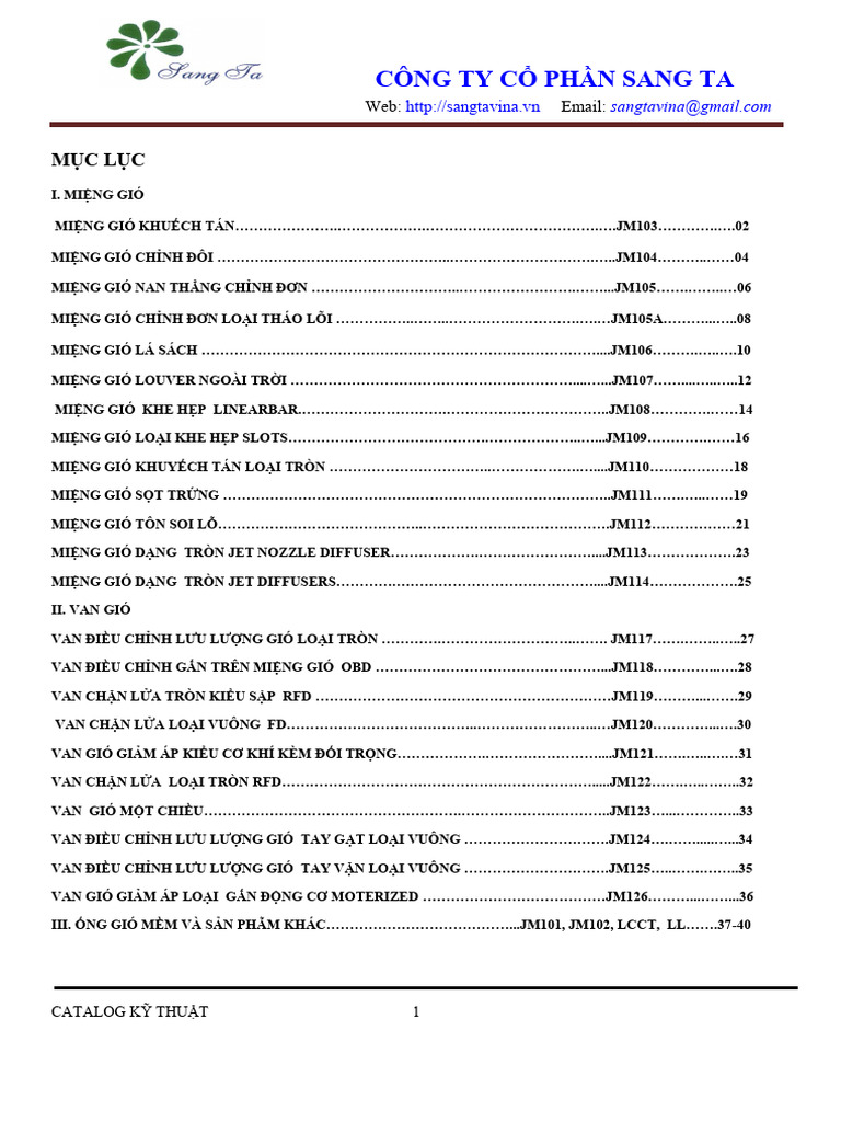 Catalogue Sangta | PDF