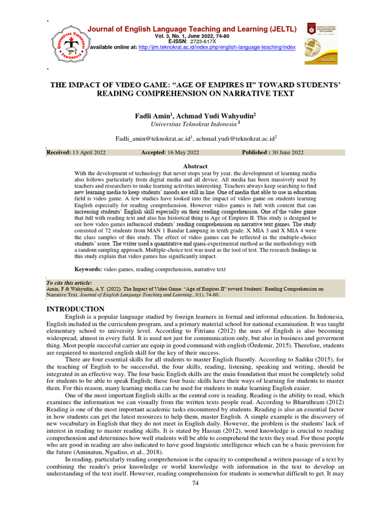 1818 4095 1 PB | PDF | Reading Comprehension | Student's T Test