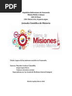 Misiones y Grandes Misiones | PDF | Venezuela | Hugo Chavez
