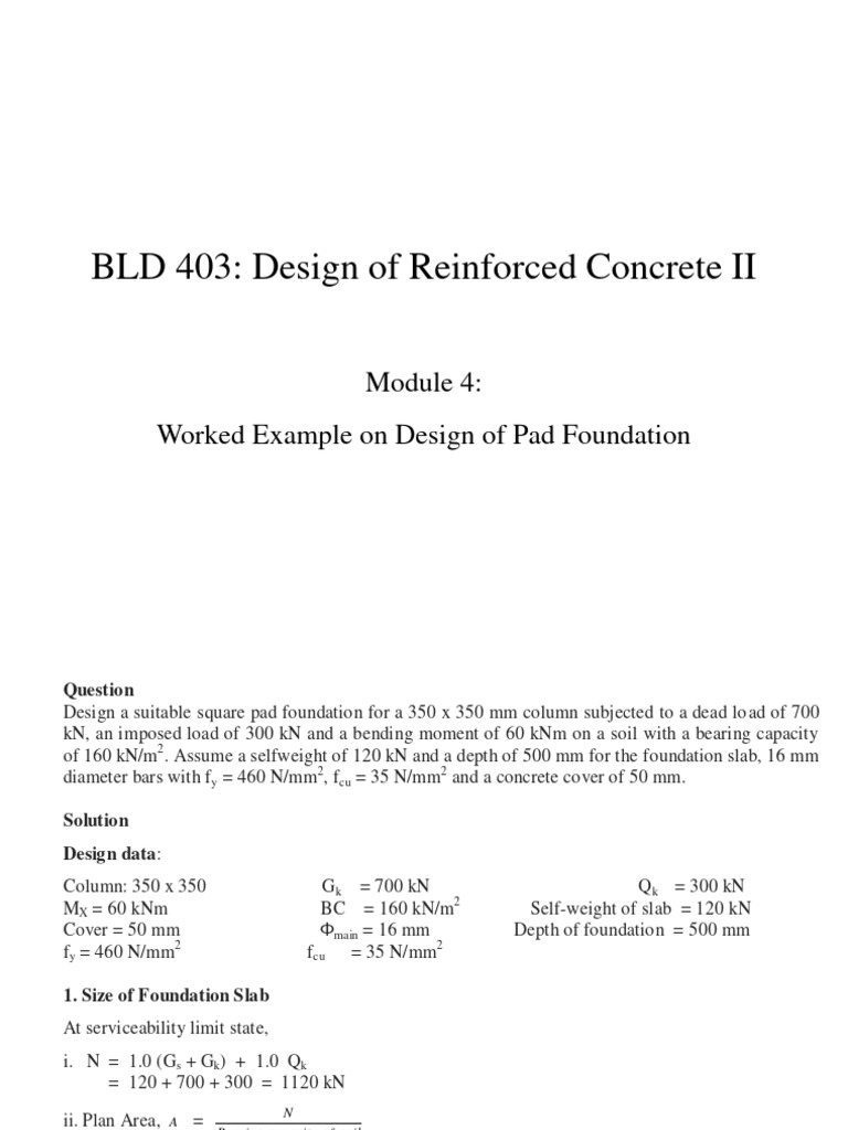 BLD 403 - Module 4 | PDF | Building Engineering | Applied And Interdisciplinary Physics