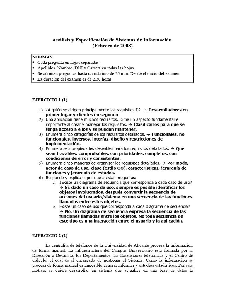 Recopilacion de Examenes y Ejercicios de Examenes Resueltos Si Buscas Algo Probablemente Es Esto ...