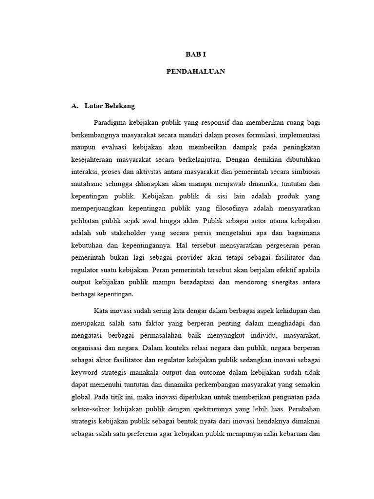 Inovasi Layanan Publik SIPINTAR | PDF