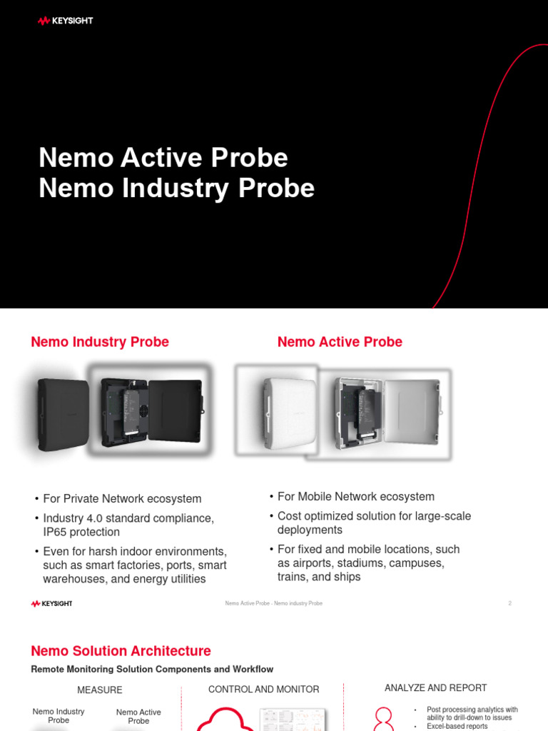 Nemo Active Probe | Download Free PDF | Computer Network | Automation
