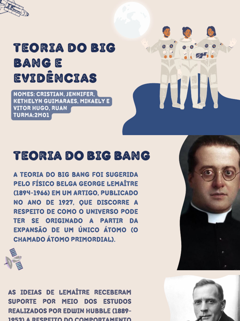 Teoria do Big Bang: Origem do Universo | PDF