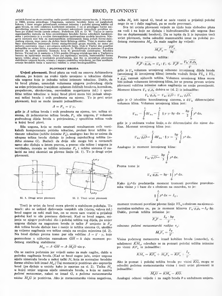 Brod 2 Plovnost Broda | PDF