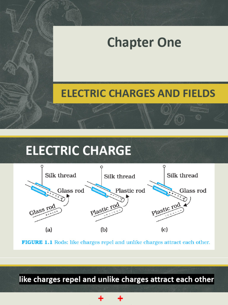 12Chapter1ELECTRICCHARGES | PDF | Electric Charge | Electron