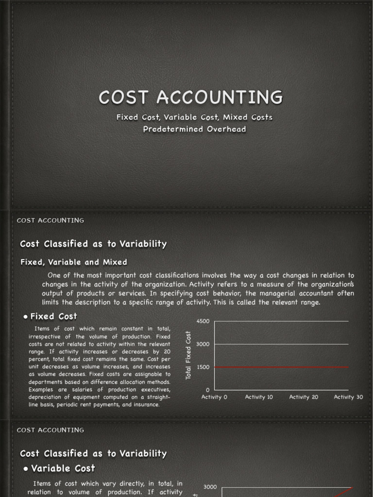 OH Costs and Predetermined Rate | PDF | Cost Accounting | Inventory