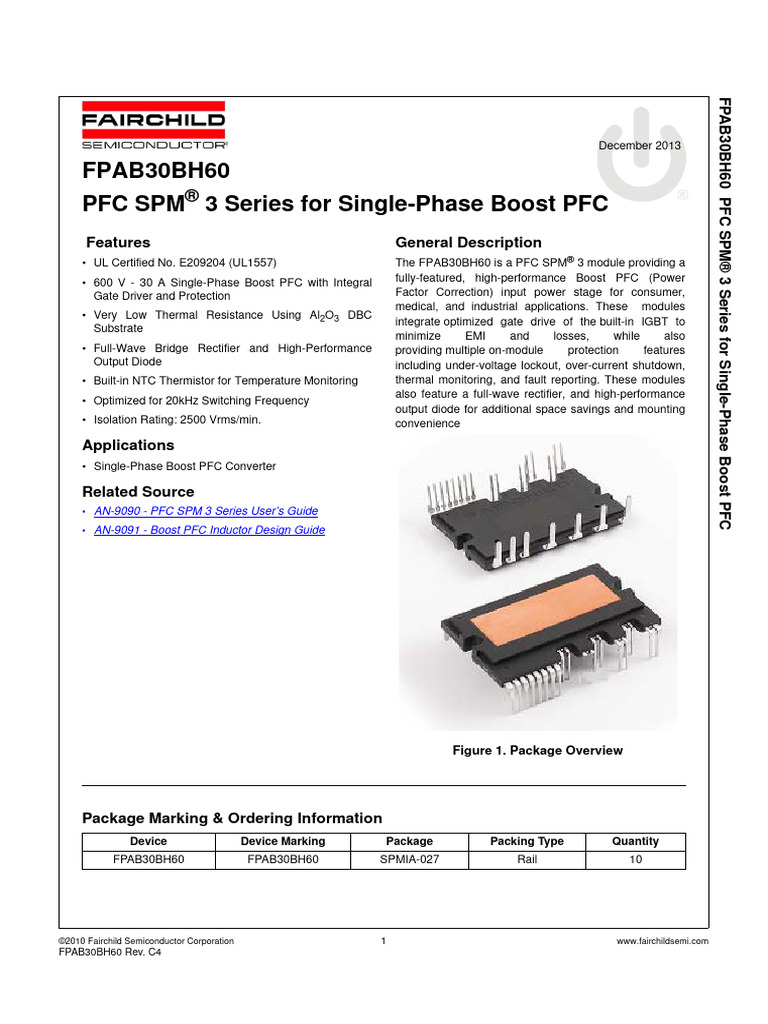 Fpab30bh60 278404 | PDF | Rectifier | Electrical Components
