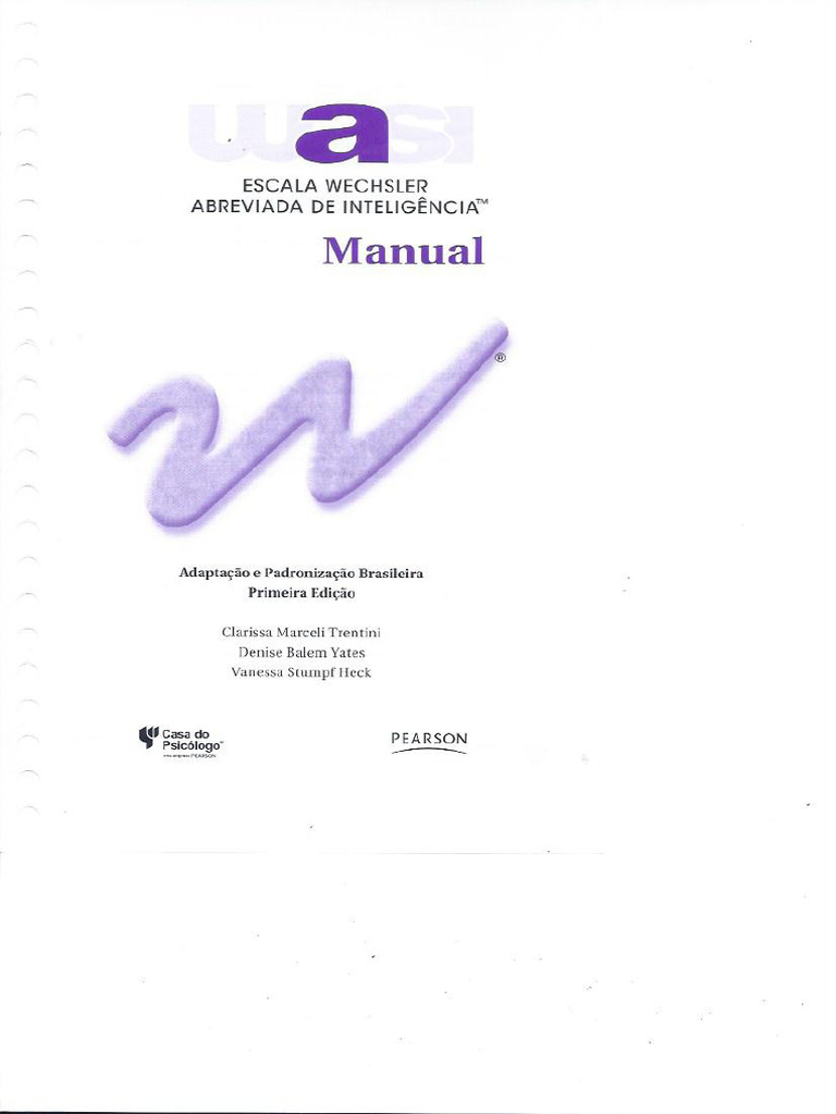 Wasi Manual - Primeira Parte | PDF
