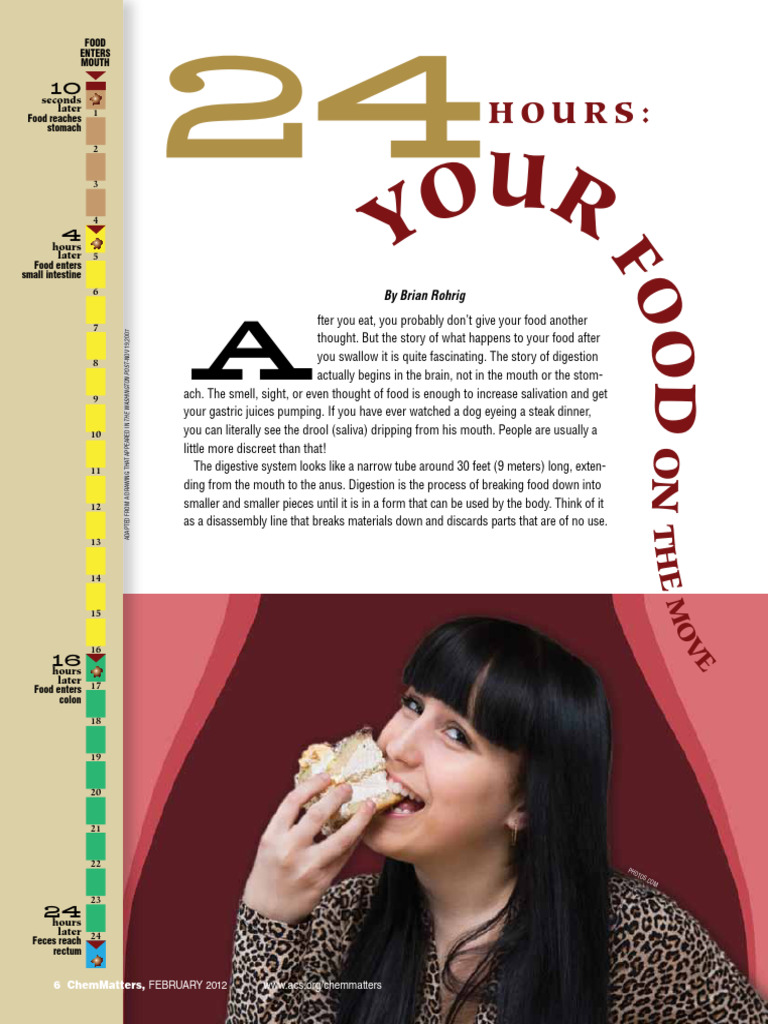 Chemmatters Feb2012 Digestion | PDF | Digestion | Stomach Chemmatters Feb2012 Digestion | PDF | Digestion | Stomach