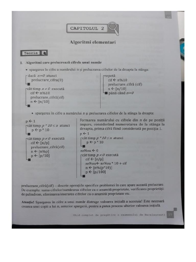 Algoritmi Elementari | PDF