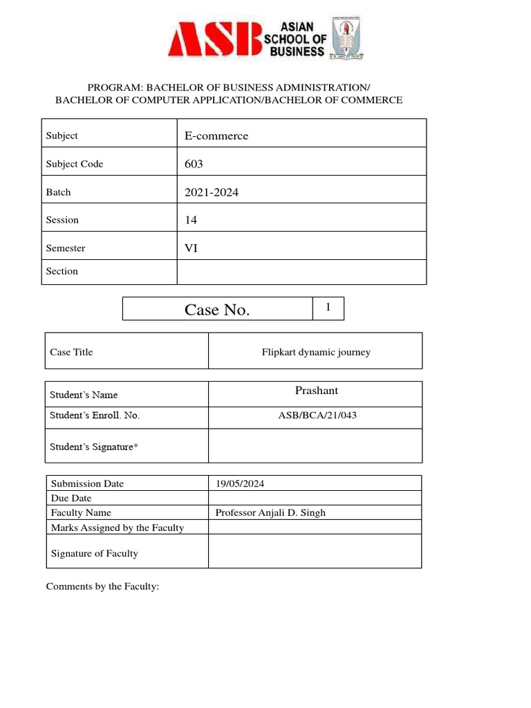 E-COMMERCE MINI PROJECT CS-1_flipkart prashant | PDF