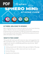 Sphero BOLT At-Home Learning Guide | PDF | Mobile App | Android (Operating System)