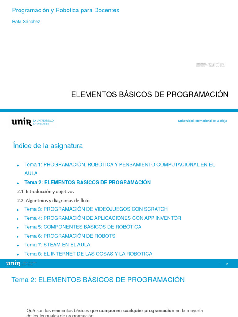 Elementos Básicos de Programación | PDF | Algoritmos | Programación de ...