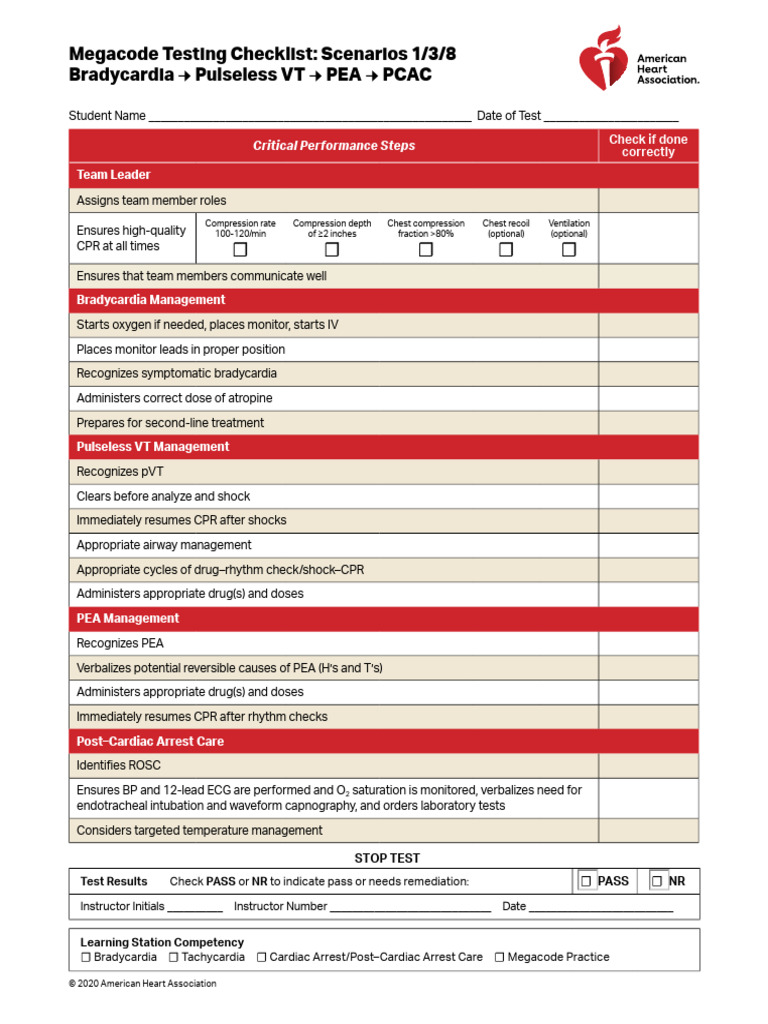 1 Print (Megacode Practice) | PDF | Cardiopulmonary Resuscitation ...