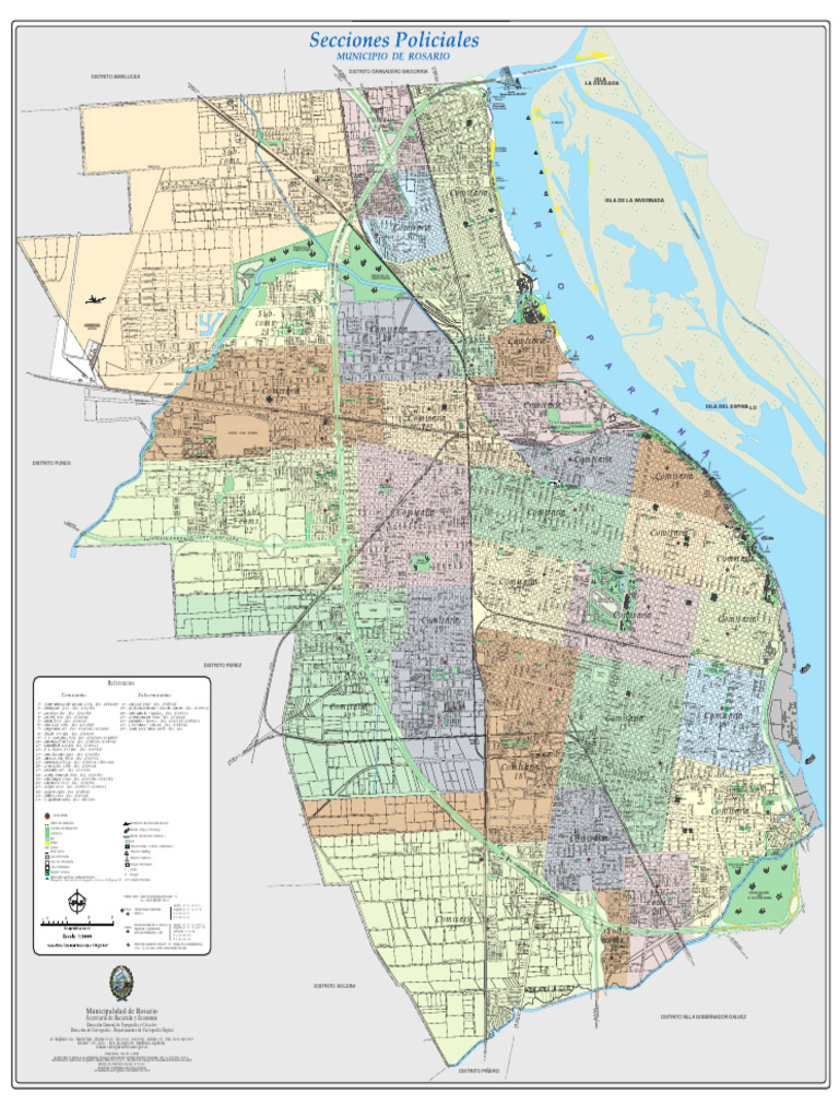 Mapa de Sec Policiales | PDF