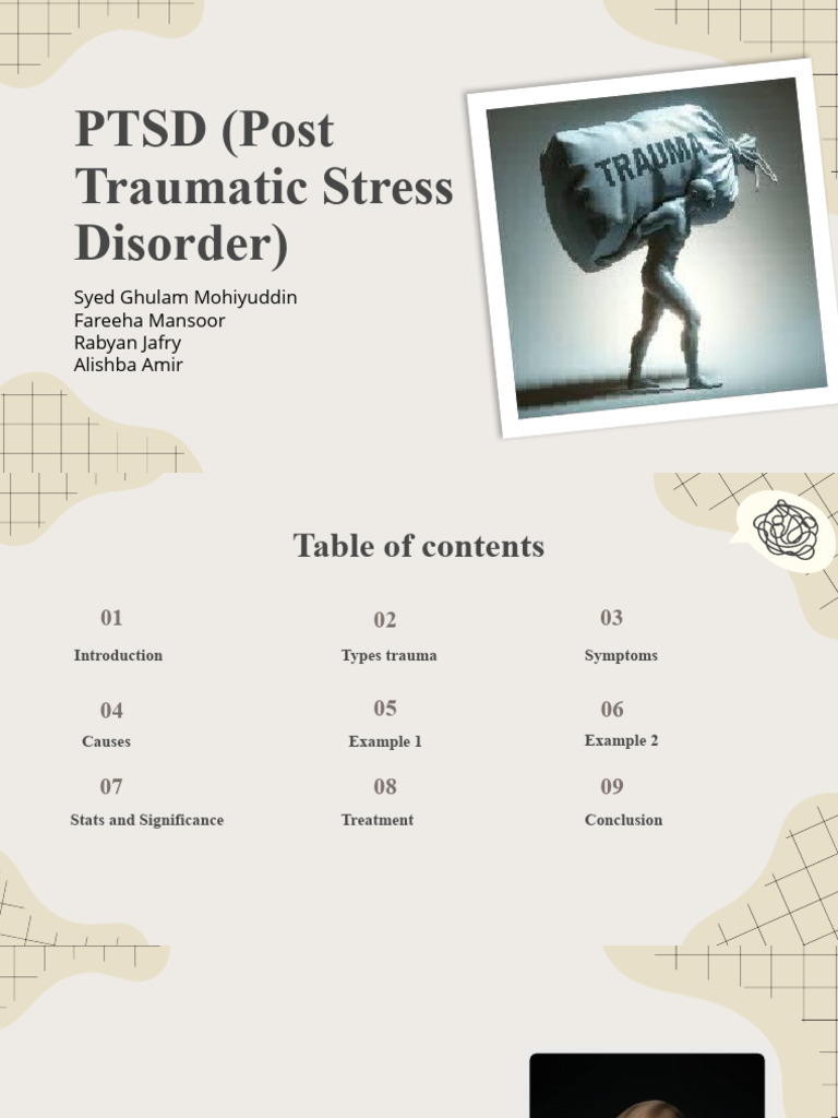PTSD | PDF | Psychological Trauma | Diseases And Disorders