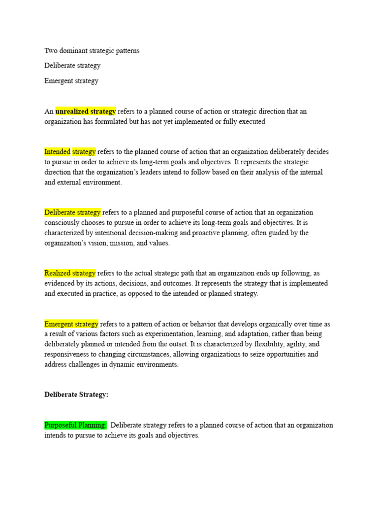 Strategic Business Analysis | PDF | Strategic Management | Innovation