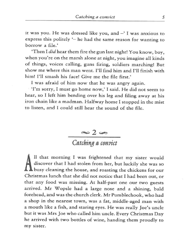 02 Catching A Convict | PDF