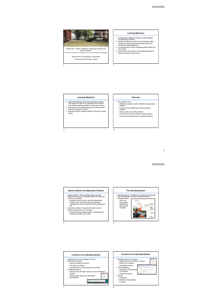 IT Students' Guide to OS Basics | PDF | Operating System | Microsoft ...