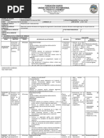 Planificacion DUA ERCA Tabla Modelo | PDF