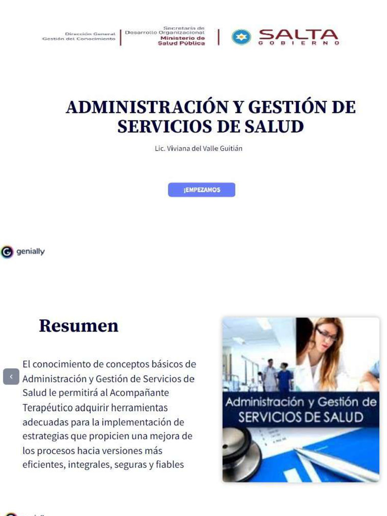 Administracion y gestion de servicios de la salud | PDF Administracion y gestion de servicios de la salud | PDF