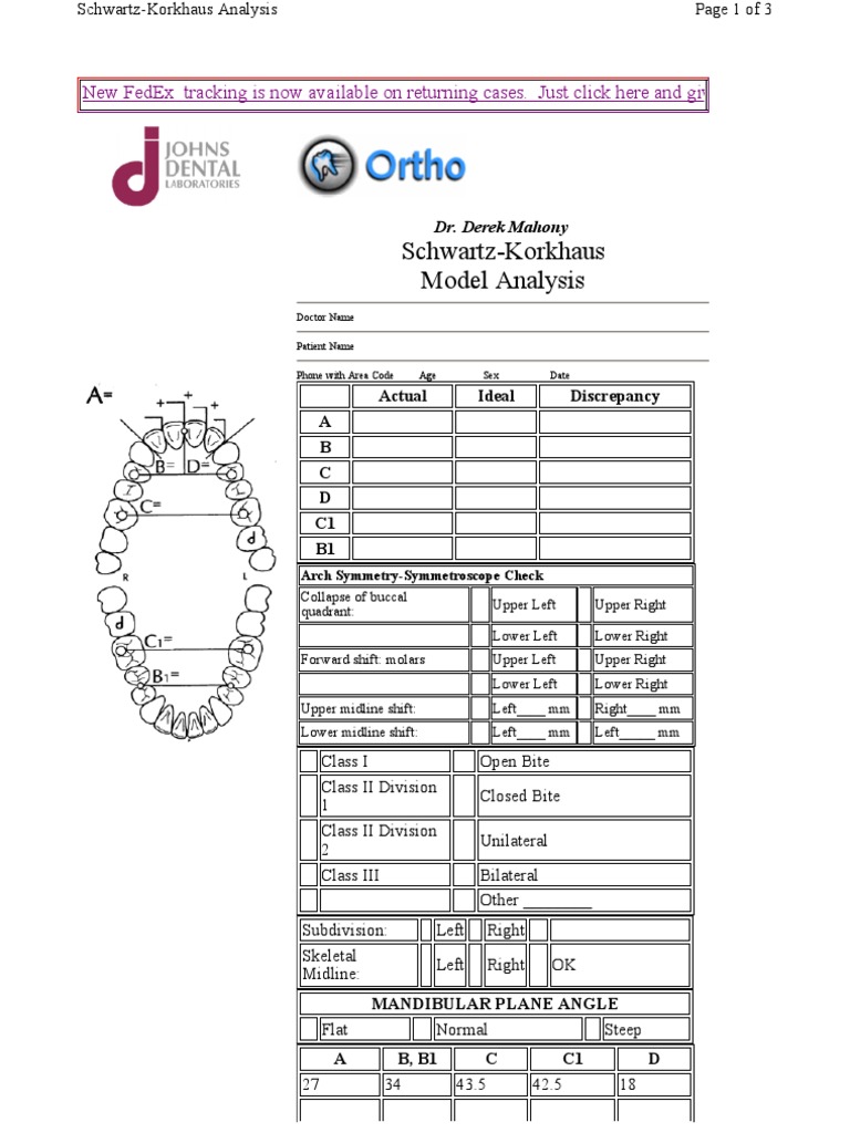 Korkhaus Analysis Chart | PDF