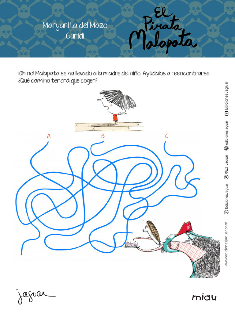 Cuento infantil: El pirata Malapata | PDF