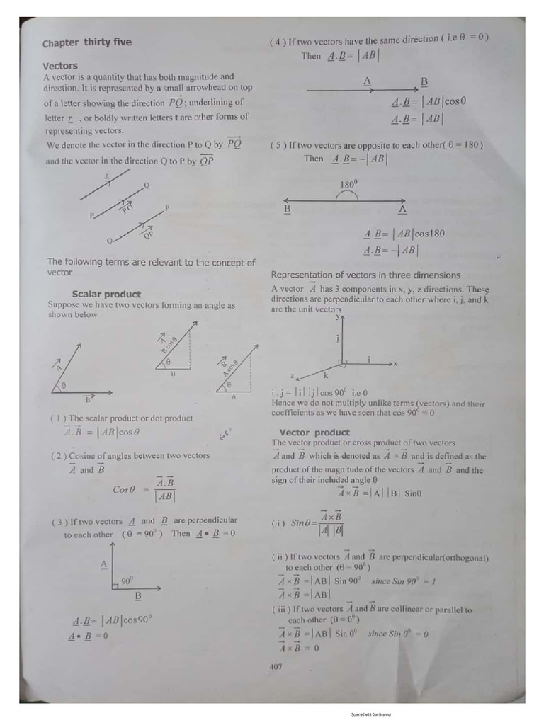 Vector Analysis For Beginners | PDF