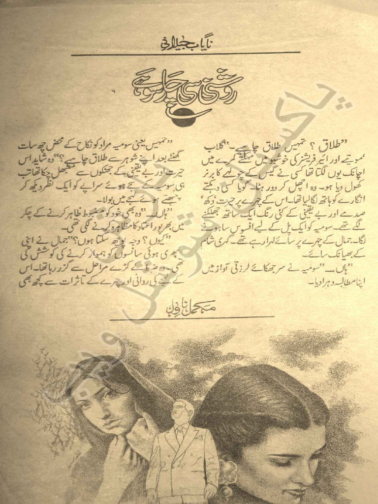 Roshni Si Char So Hai by Nayab Jillani | PDF