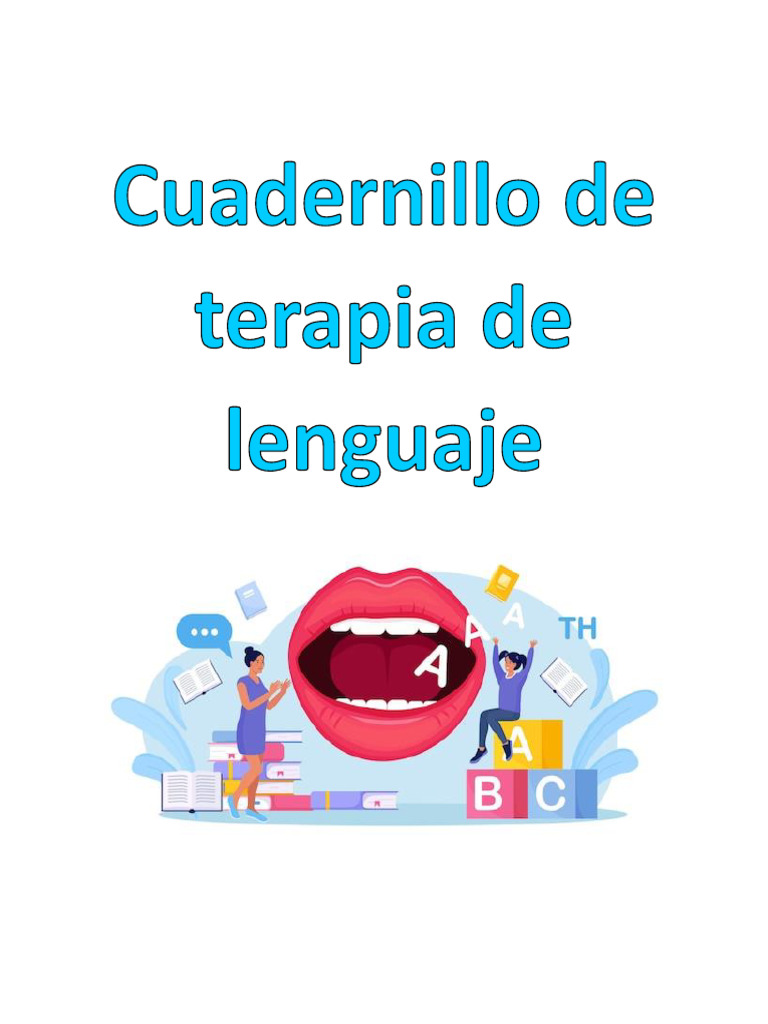 Cuadernillo de Terapia de Lenguaje | PDF
