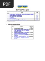 MCB Banking Charges Overview | PDF | Transaction Account | Cheque