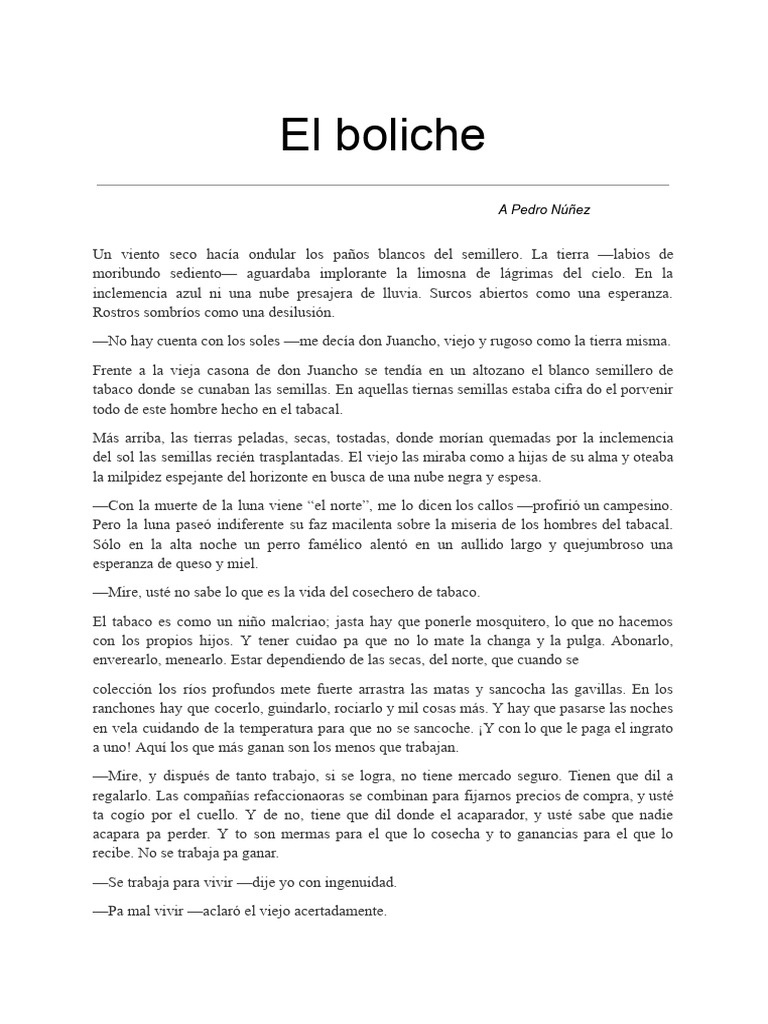 El Boliche | PDF