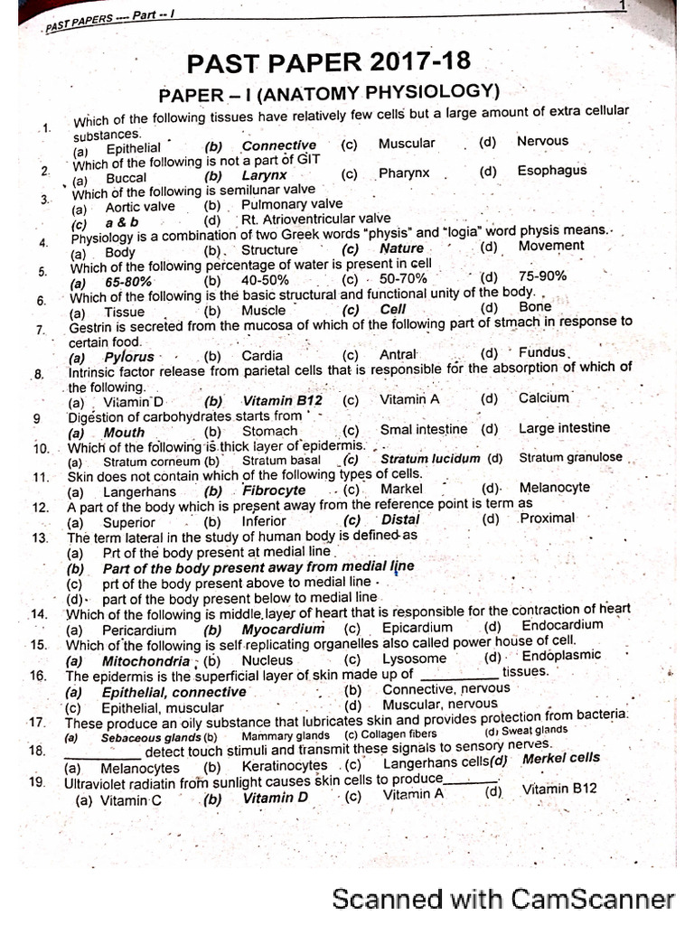 Past Paper of Lahore Board | PDF