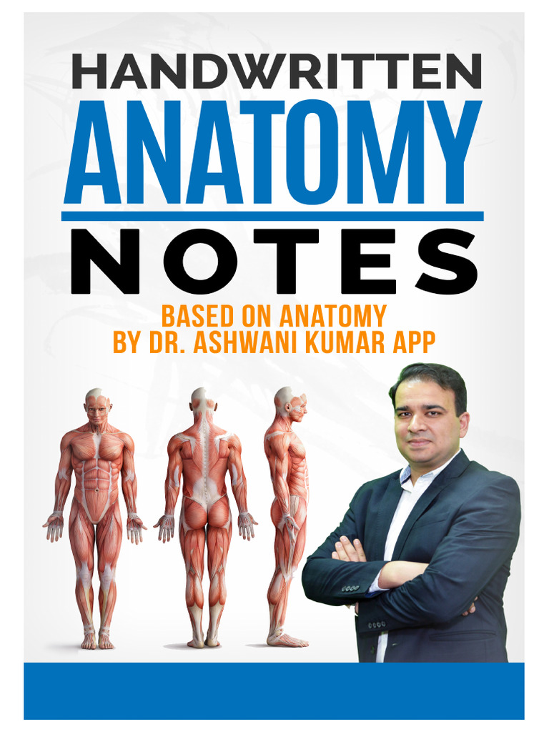 Dr. Ashwani-Anatomy Handwritten-Notes | PDF