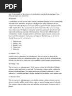 Practical 1 - Reducing and Non Reducing Sugars | PDF