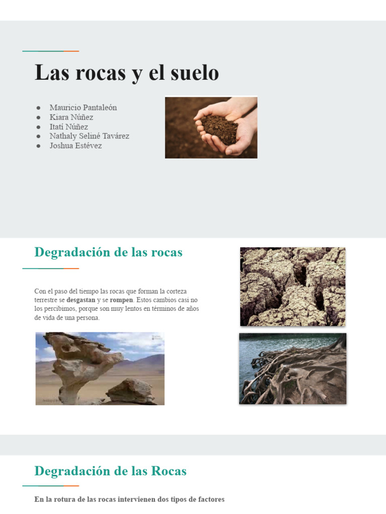 Las Rocas y El Suelo | PDF