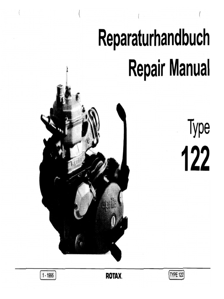 Rotax Engine Manual 122 | PDF