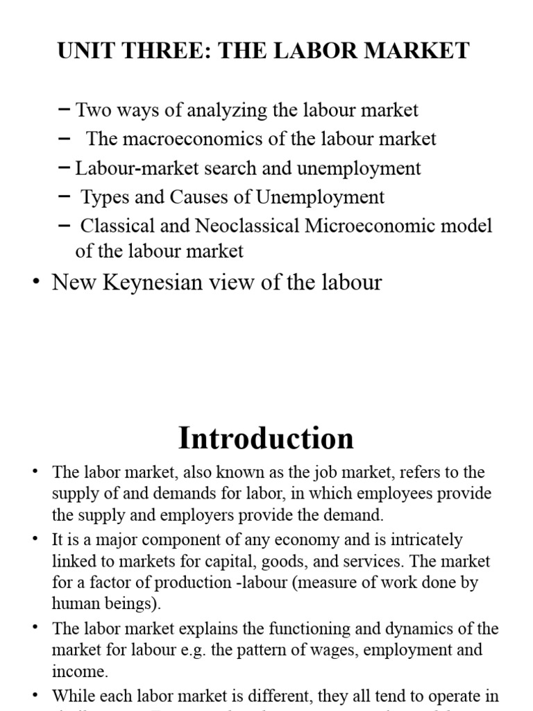 Macro LL Chapter 3 | PDF | Labour Economics | Macroeconomics