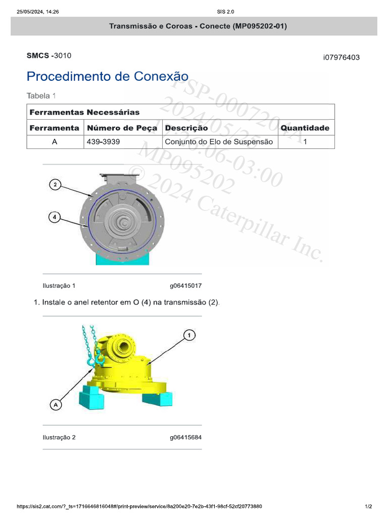 D11 KSN Transmissão e Coroas - Conecte | PDF