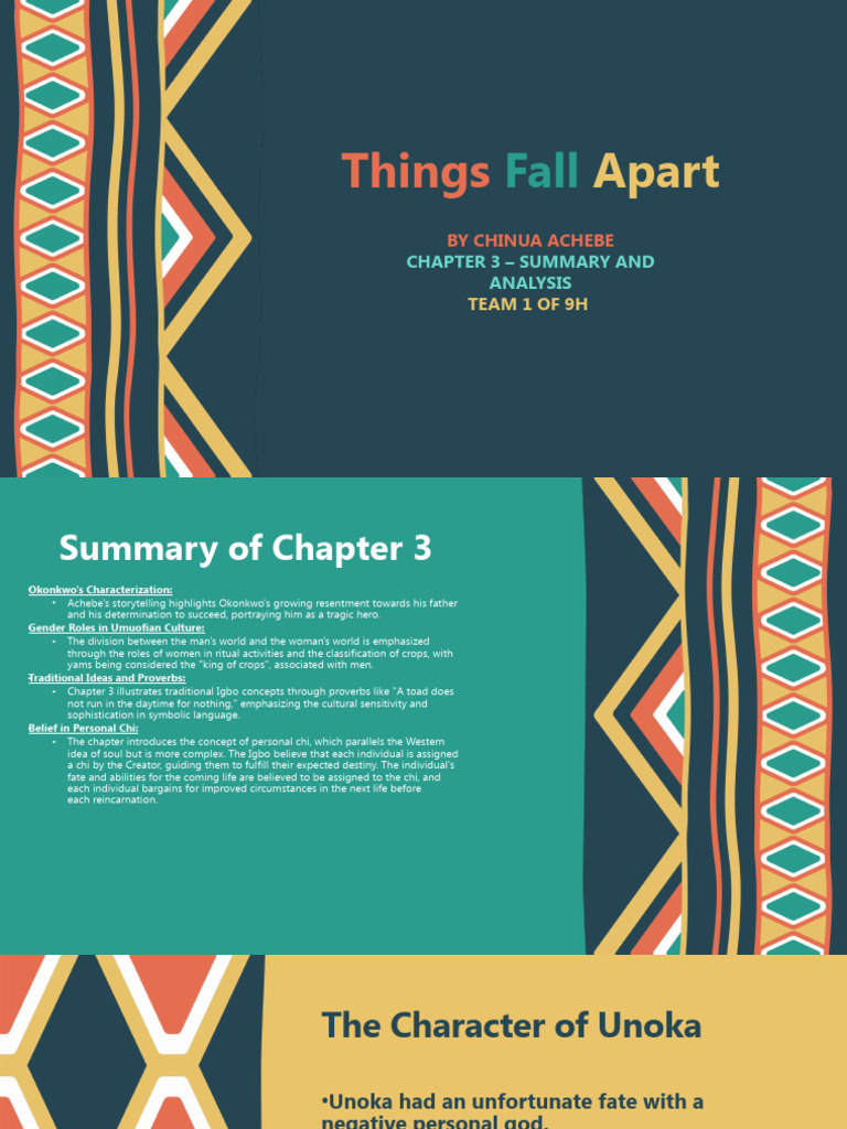Things Fall Apart | PDF | Igbo People | Religious Belief And Doctrine