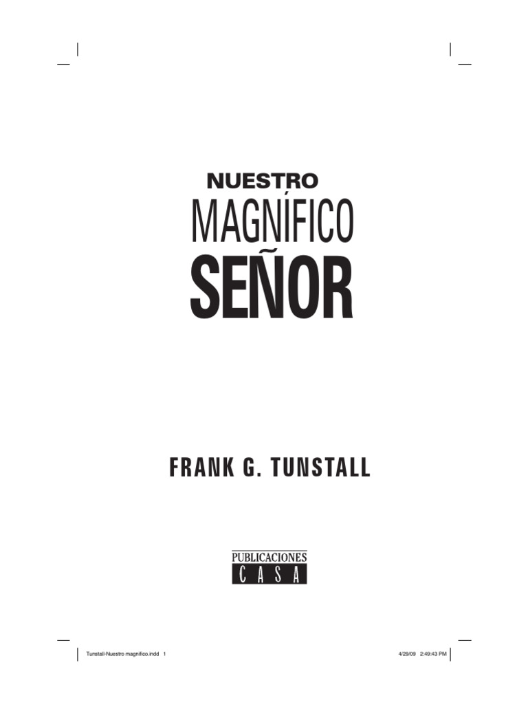 Tunstall-Nuestro FINAL | PDF | Jesús | María, madre de Jesús